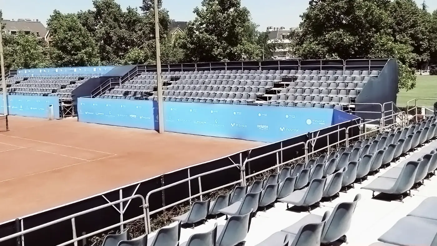 Graderías - Altimet - Soluciones en Sistemas de Andamios